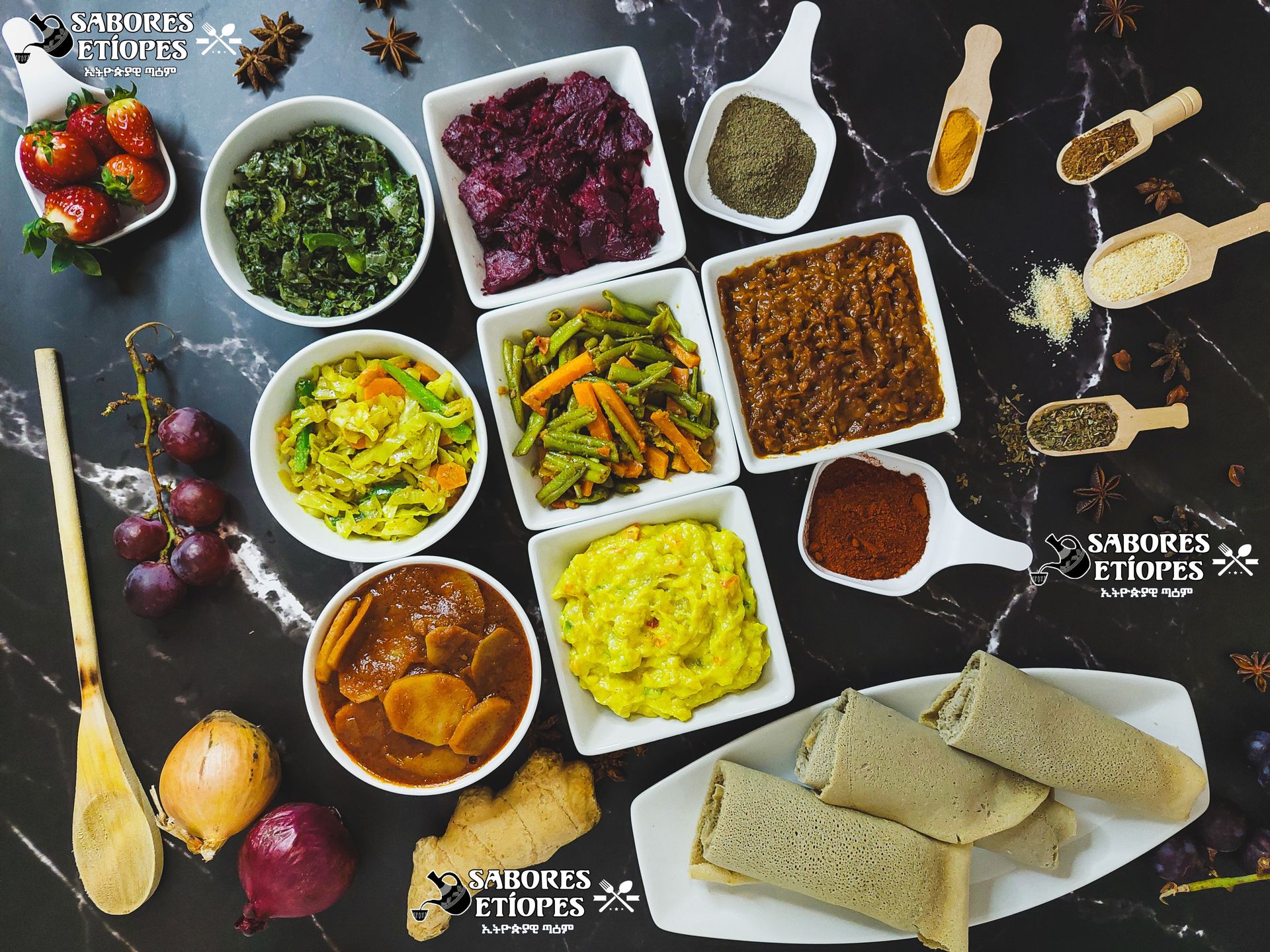 Sabores Etíopes | Ethiopian Cuisine